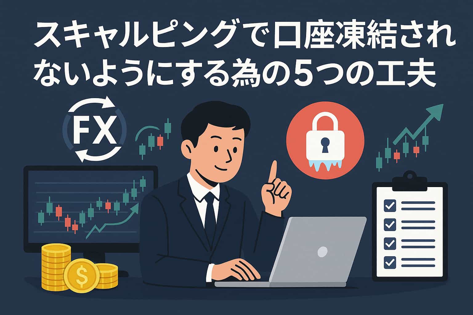 FXスキャルピング禁止の業者は何分以上の取引ならセーフ？ | hiroのFXブログ